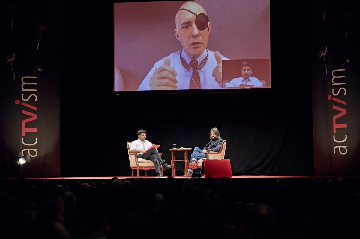 acTVism Report: Edward Snowden Event (Pictures & Videos) - acTVism