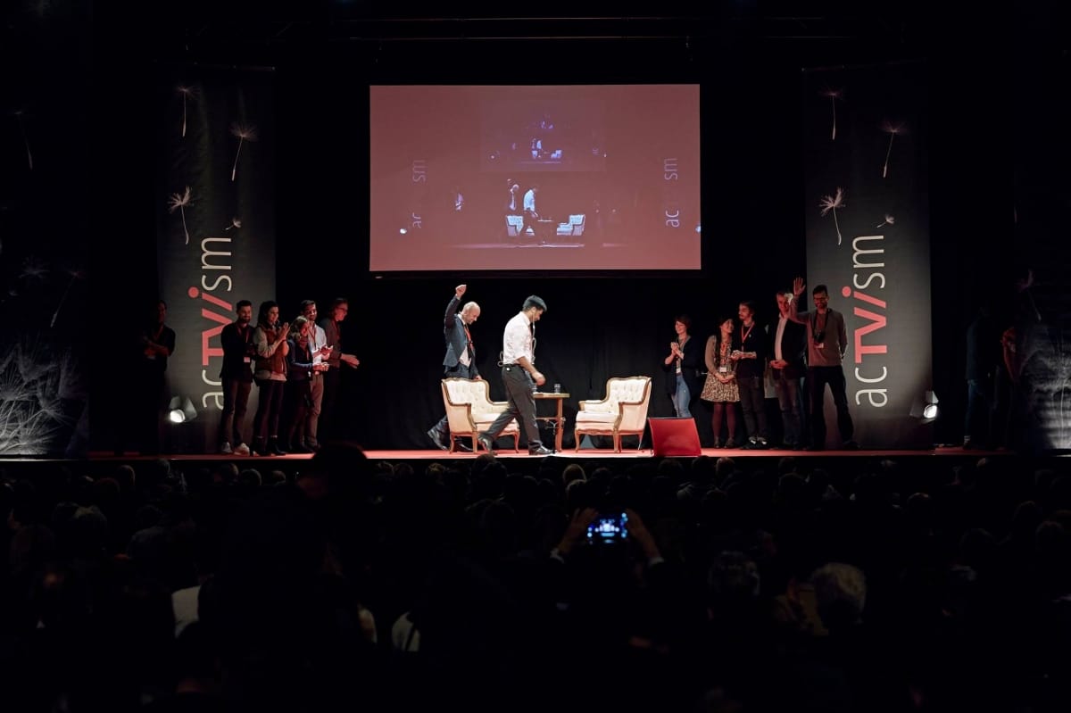 acTVism Report: Edward Snowden Event (Pictures & Videos) - acTVism